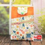 Cell Phone Bag PDF Sewing Pattern ST1038 - SewingTimes - Download pdf ...
