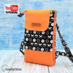 Double Cell Phone Bag PDF Sewing Pattern ST3642 - SewingTimes ...