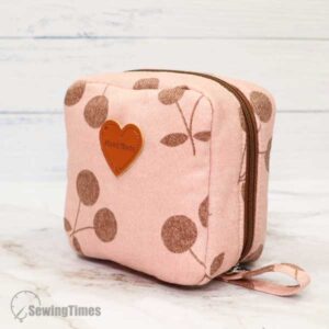 Square Cosmetic Bag PDF Sewing Pattern ST7435 - SewingTimes - Download ...